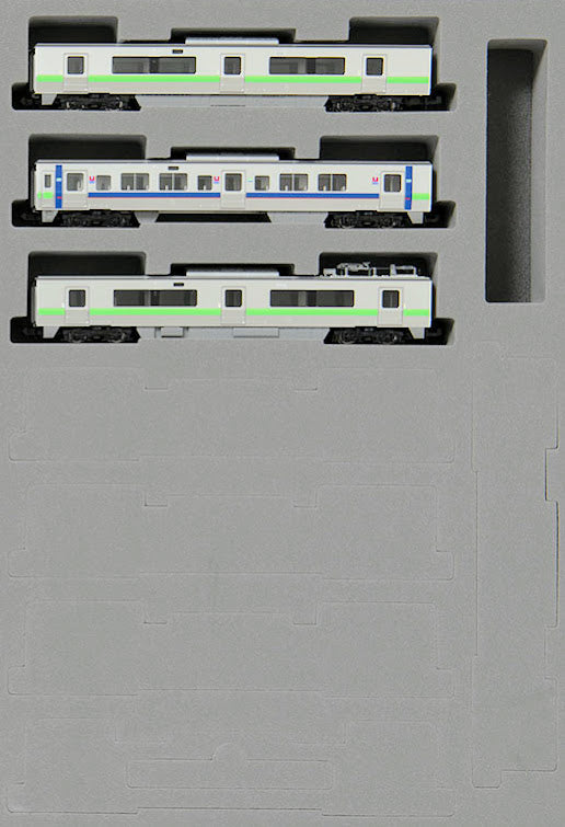 Tomix 98431 JR 733-3000 Series Suburban Train (Airport) Add-On N Gauge – Sunset Blue Train