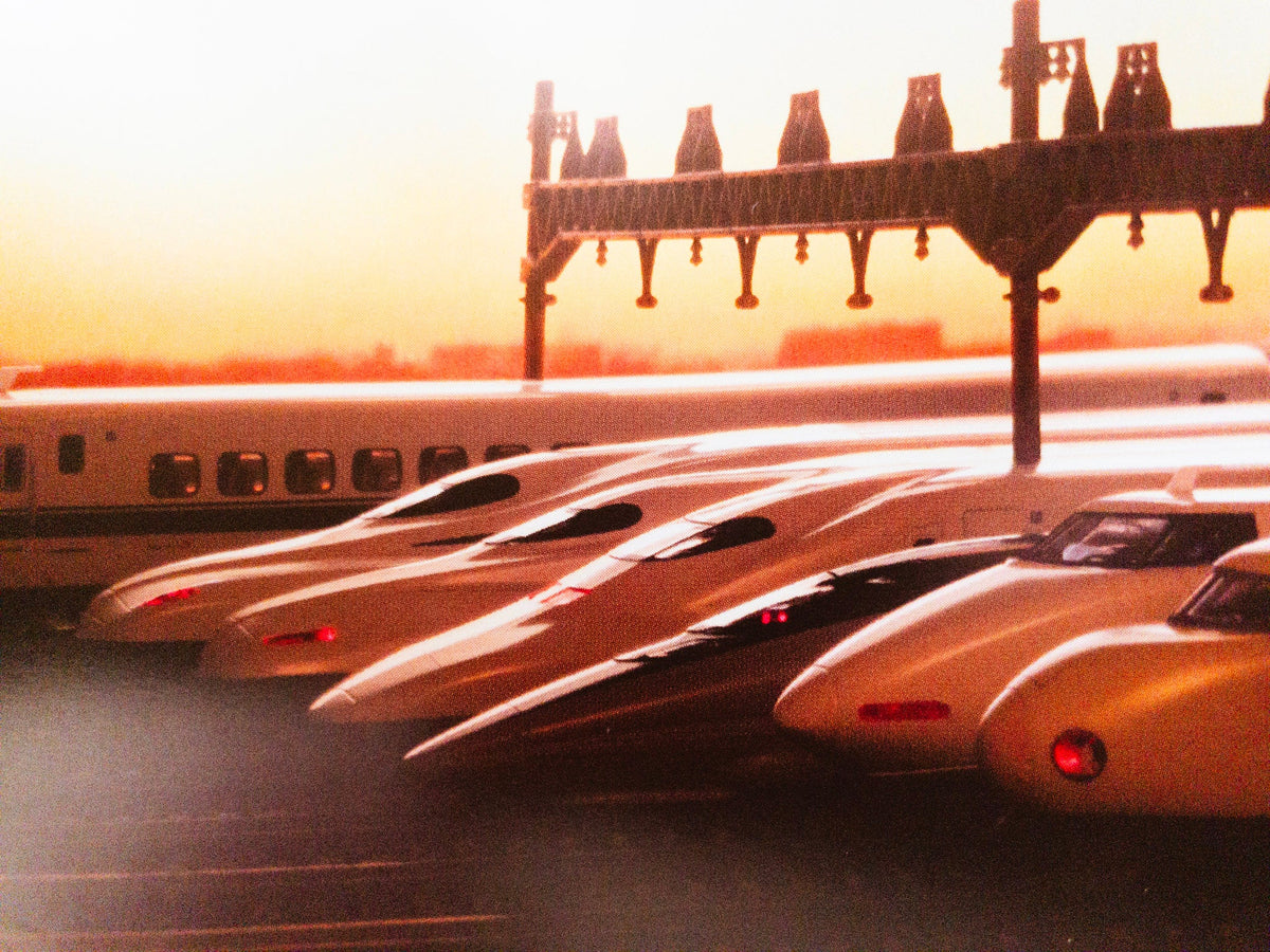 Shinkansen Series – Sunset Blue Train