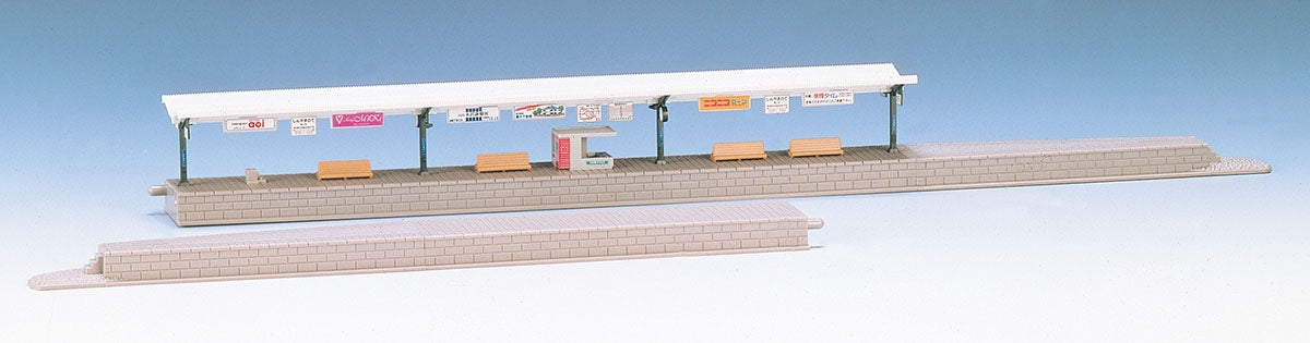 Tomix 4021 Island Platform N Scale – Sunset Blue Train