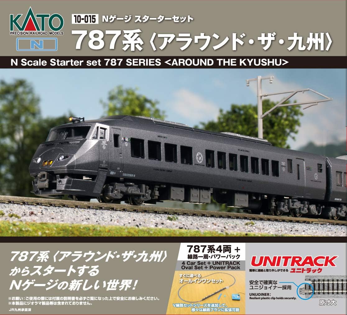 Kato 10-015 Series 787 “Around Kyushu” N-Gauge Starter Set – Sunset ...