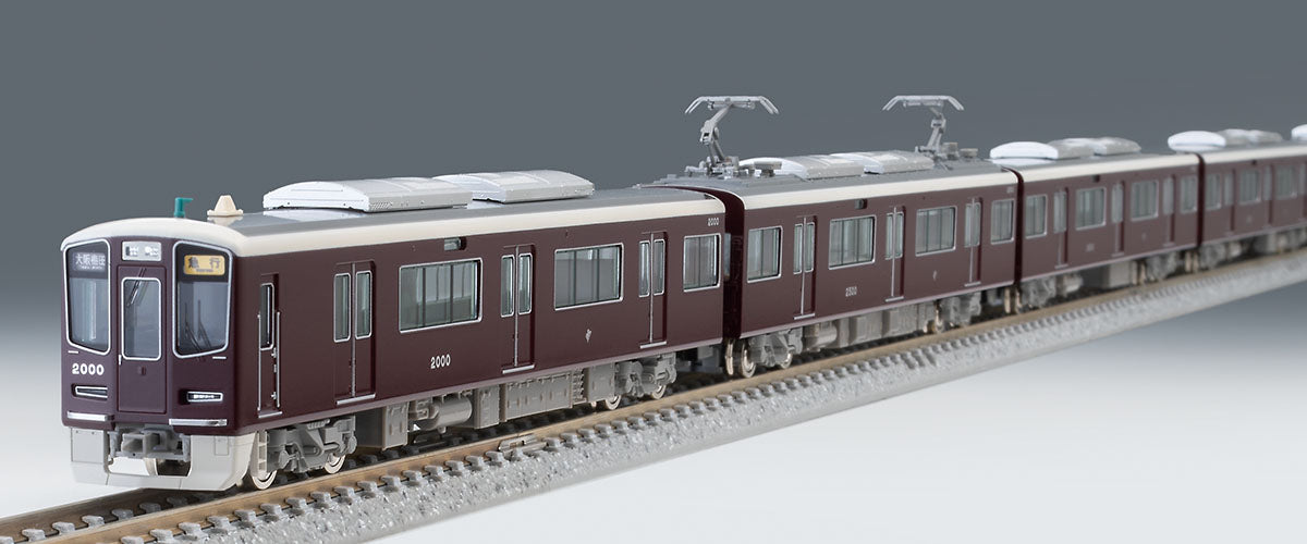 TOMIX 97217 Hankyu Railway New 2000 Series Takarazuka Line Basic Set ...