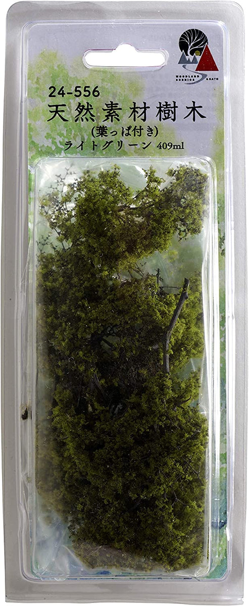 Kato 24-556 Natural Material Trees (with leaves)- Light Green – Sunset ...