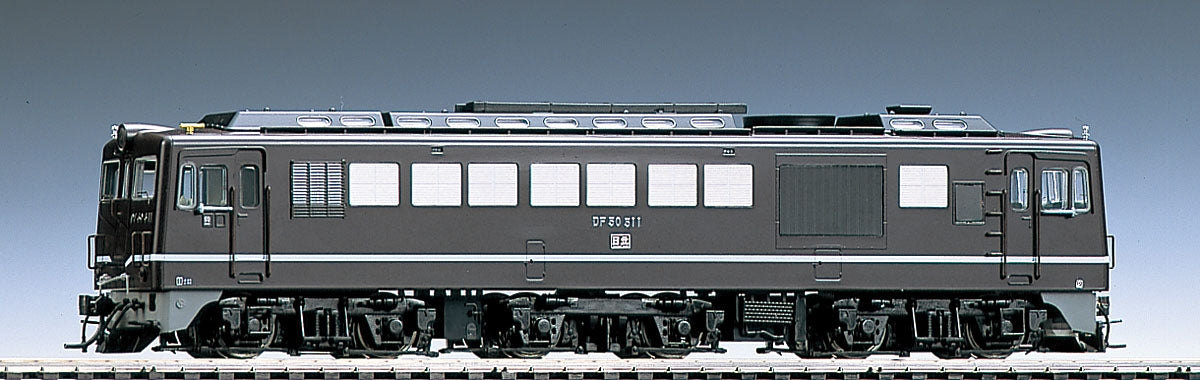 Tomix HO-209 JNR DF50 Type Diesel Locomotive (Late Model Brown) HO Sca ...