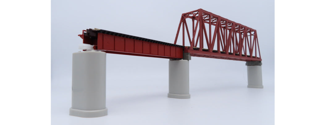 Kato 20-429 Truss Bridge (Reddish Brown) N Scale – Sunset Blue Train